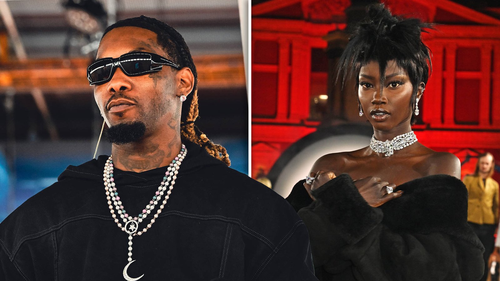 Offset Spotted With Model Anok Yai Amid Cardi B Split And Other ...
